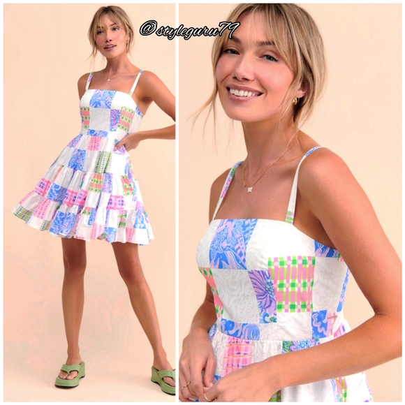 Lilly Pulitzer | Dresses | Nwt Lilly Pulitzer Alison Patch Cotton Dress ...